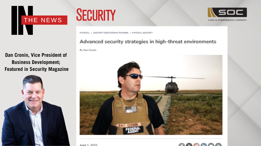 IN THE NEWS: Dan Cronin featured in security magazine